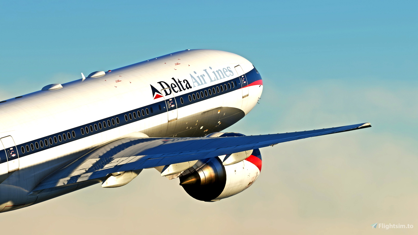 Delta (Ron Allen / Interim) - CS 777-200 for Microsoft Flight Simulator ...