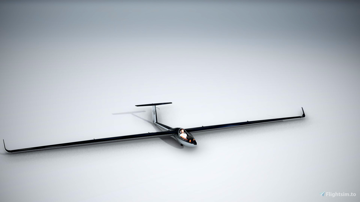 DG808S Silver Fox Livery for Microsoft Flight Simulator | MSFS