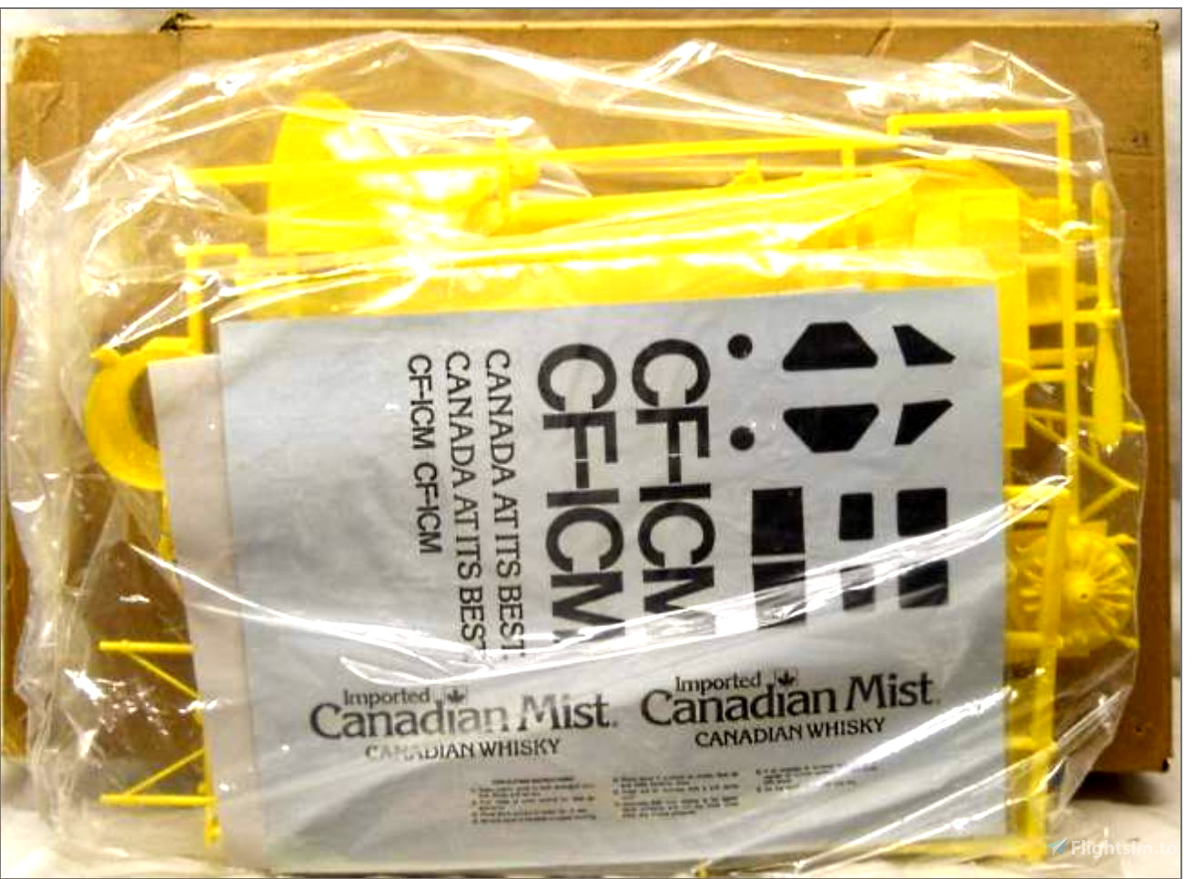 DHC-2 Beaver Canadian Mist Promotional Aircraft for Microsoft Flight ...