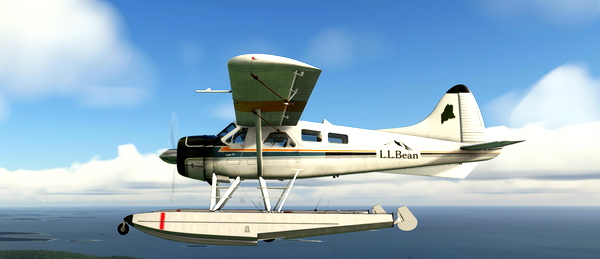 DHC-2 Beaver Canadian Mist Promotional Aircraft for Microsoft Flight ...