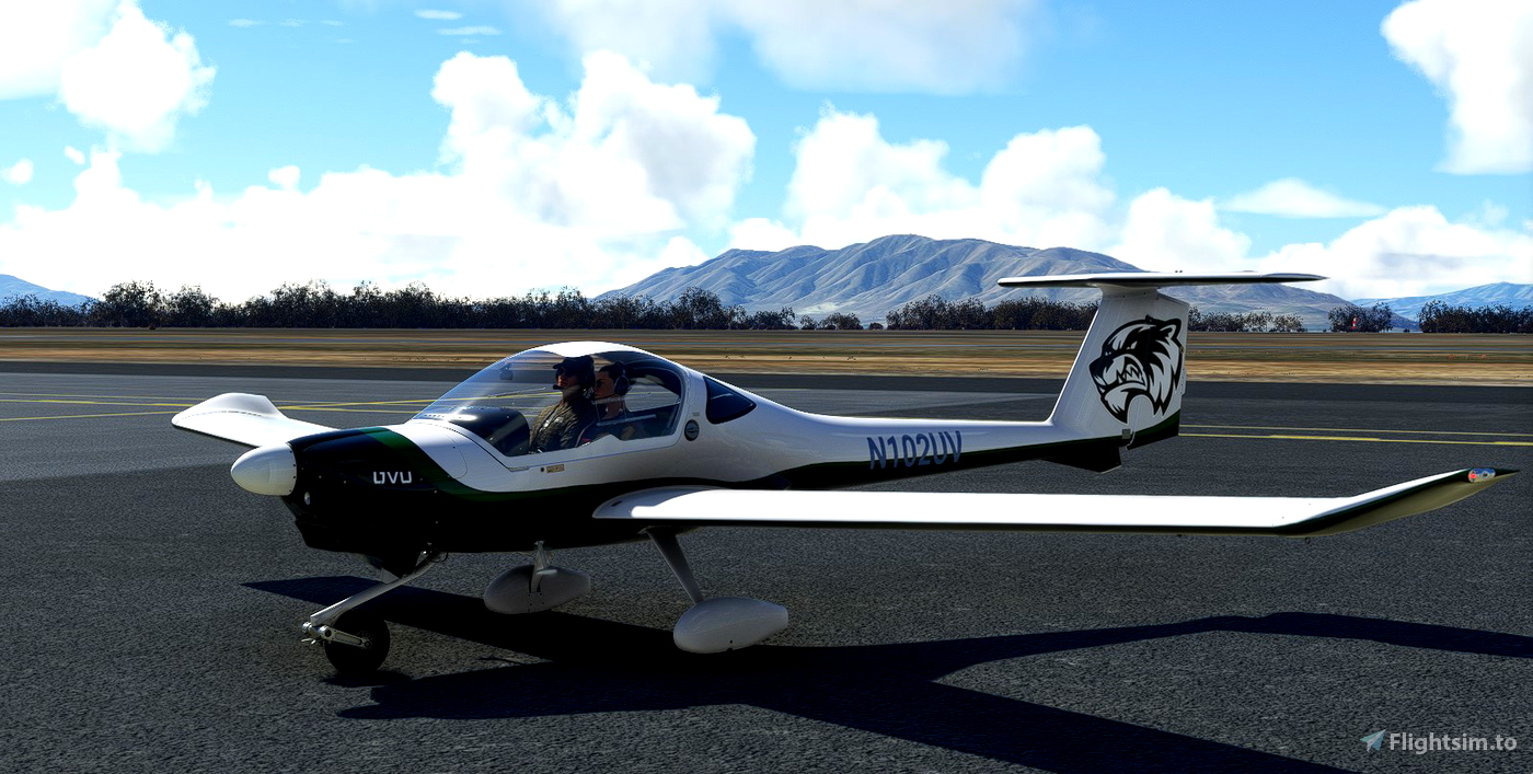 Diamond DV20 Utah Valley University - N102UV for Microsoft Flight ...
