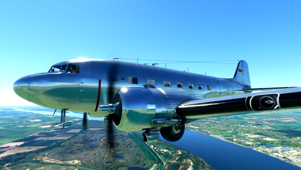 Douglas DC-3 CPAir (CF-CRX) for Microsoft Flight Simulator | MSFS