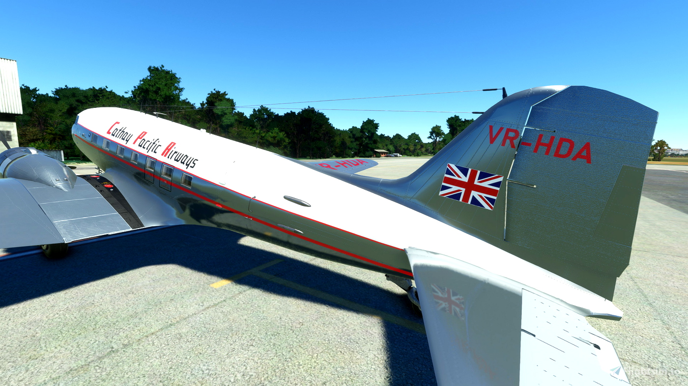 Douglas DC-3 Cathay Pacific Airways VR-HDA repaint request for ...