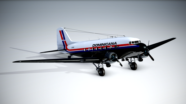 Douglas DC-3 RCAF KN269 for Microsoft Flight Simulator | MSFS