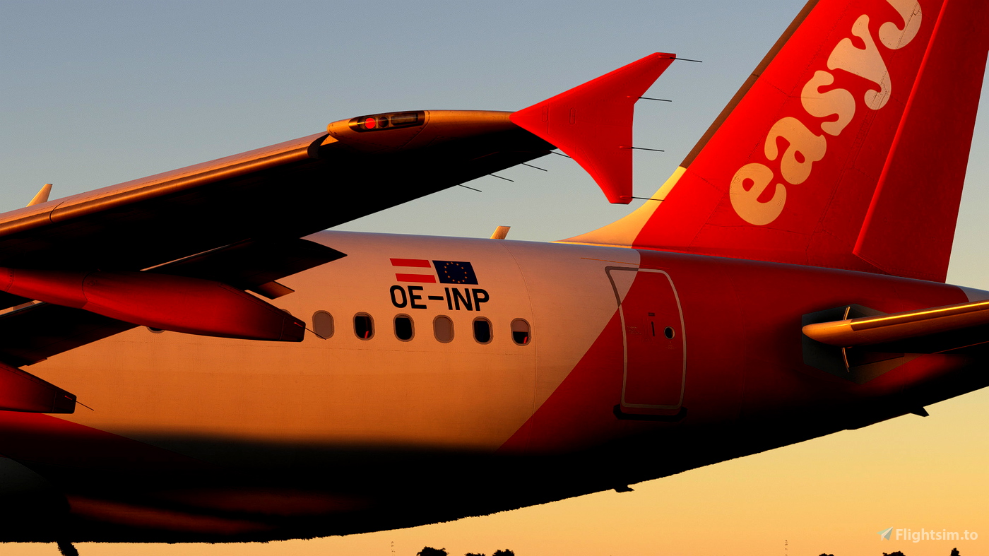 easyJet europe OE-INP with Cabin - Fenix A320 8K for Microsoft Flight ...