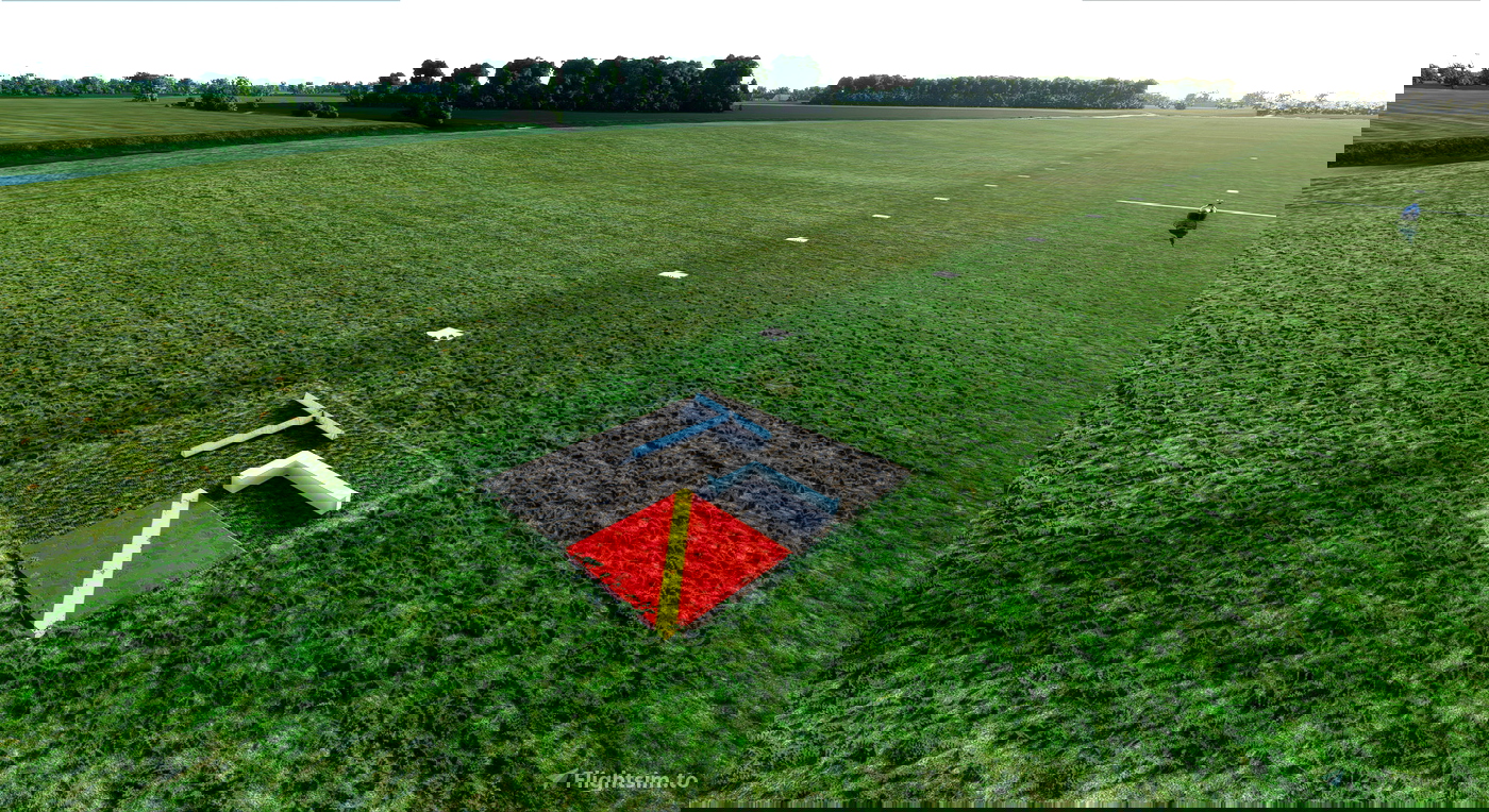 EBZU Zuienkerke Runway Signal Markings only pour Microsoft Flight ...