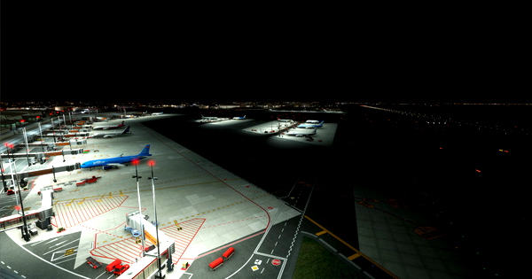 EDDK new LED lights for Microsoft Flight Simulator | MSFS