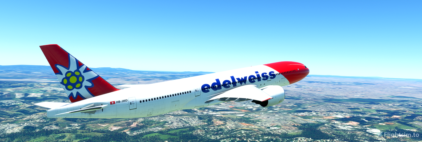 EDELWEISS 777-200 for Microsoft Flight Simulator | MSFS