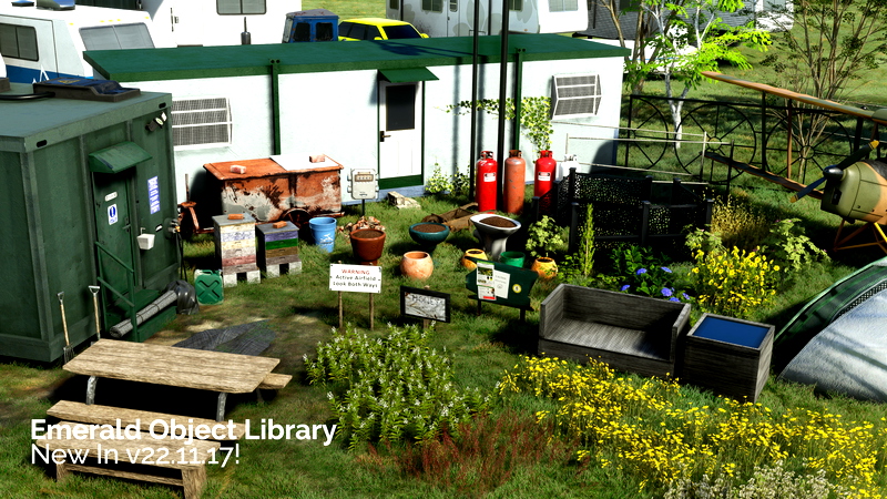 Emerald Object Library for Microsoft Flight Simulator | MSFS