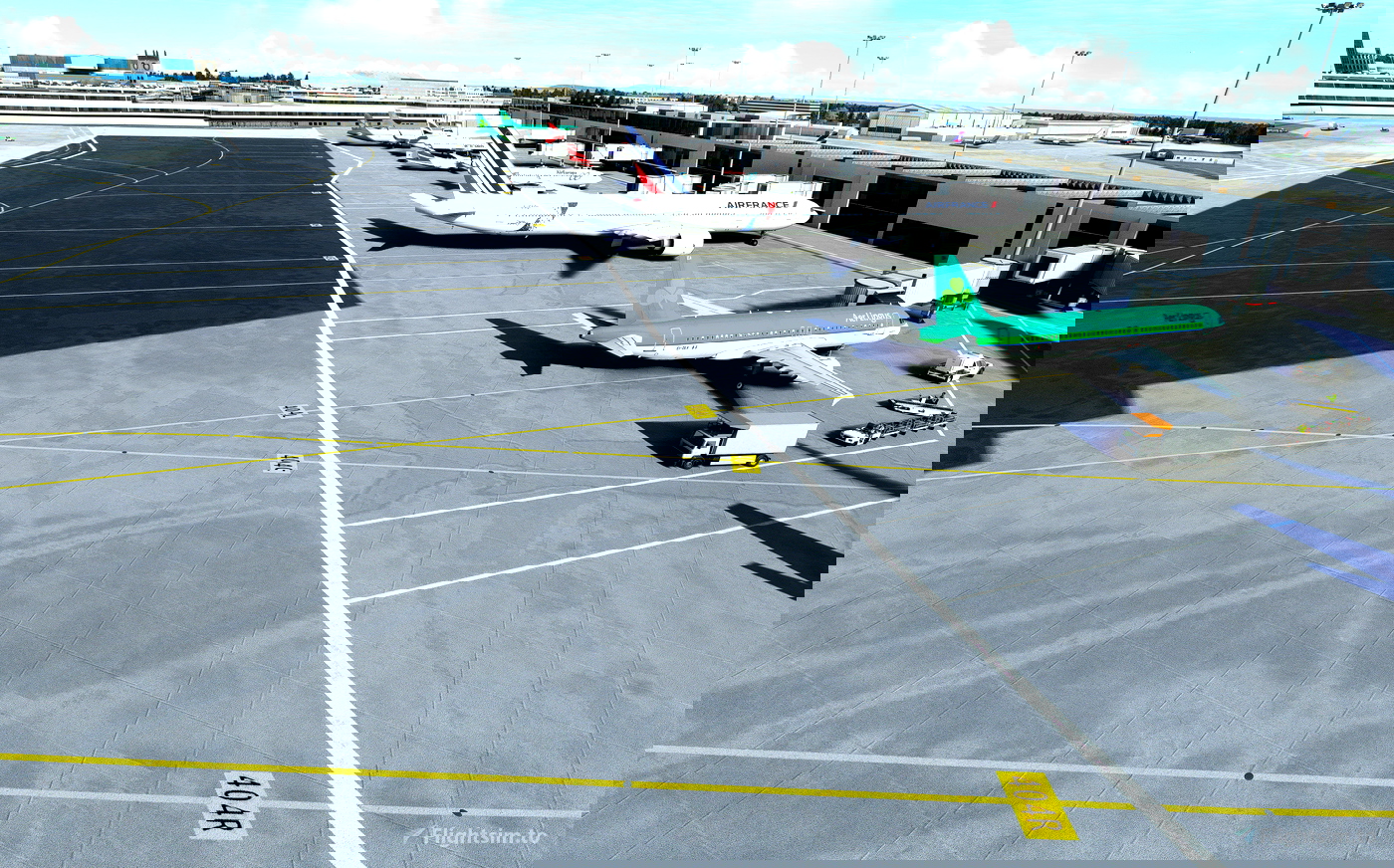 Enhanced Dublin Airport EIDW (including new runway) for Microsoft ...