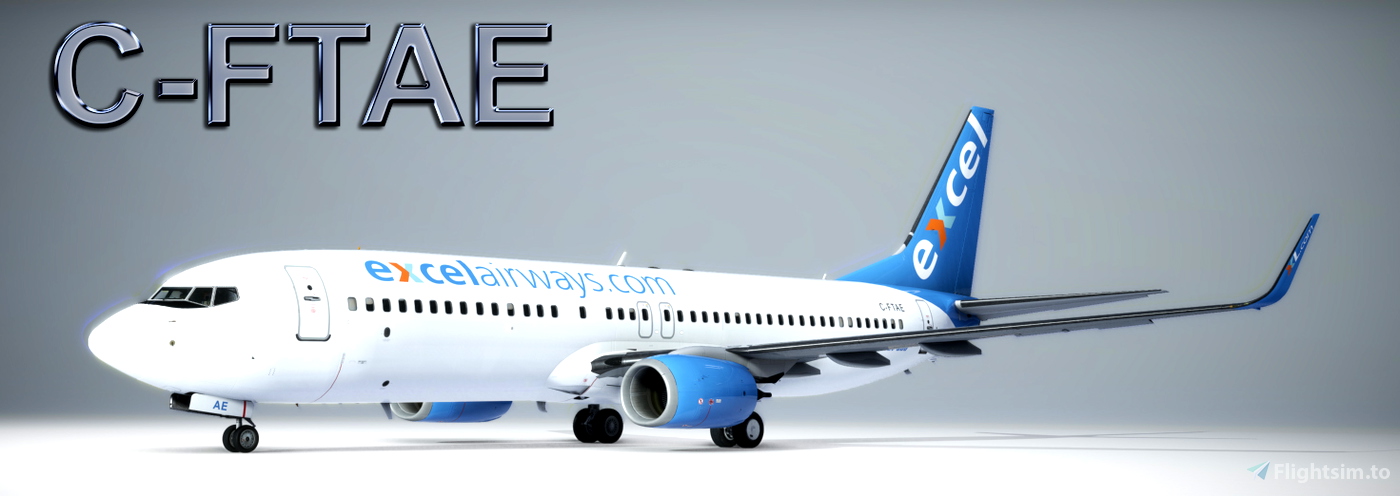 Excel Airways C-FTAE para Microsoft Flight Simulator | MSFS