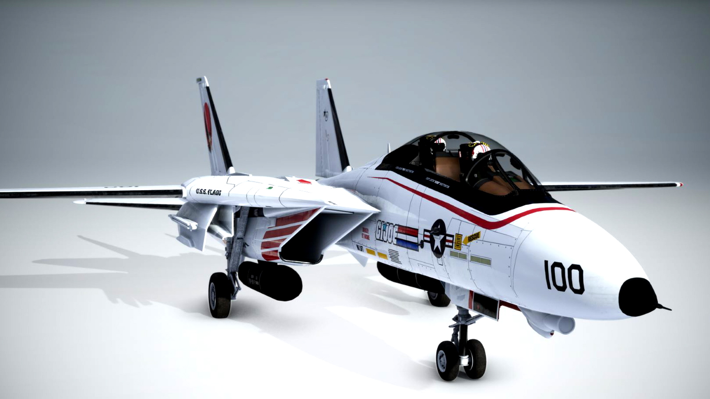 F-14A/B GI Joe Skystriker Livery for Microsoft Flight Simulator | MSFS