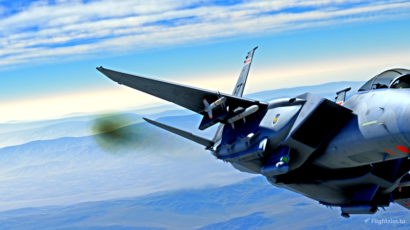 F-15EX GE MOTORS HIGHLY DETAILED for Microsoft Flight Simulator | MSFS