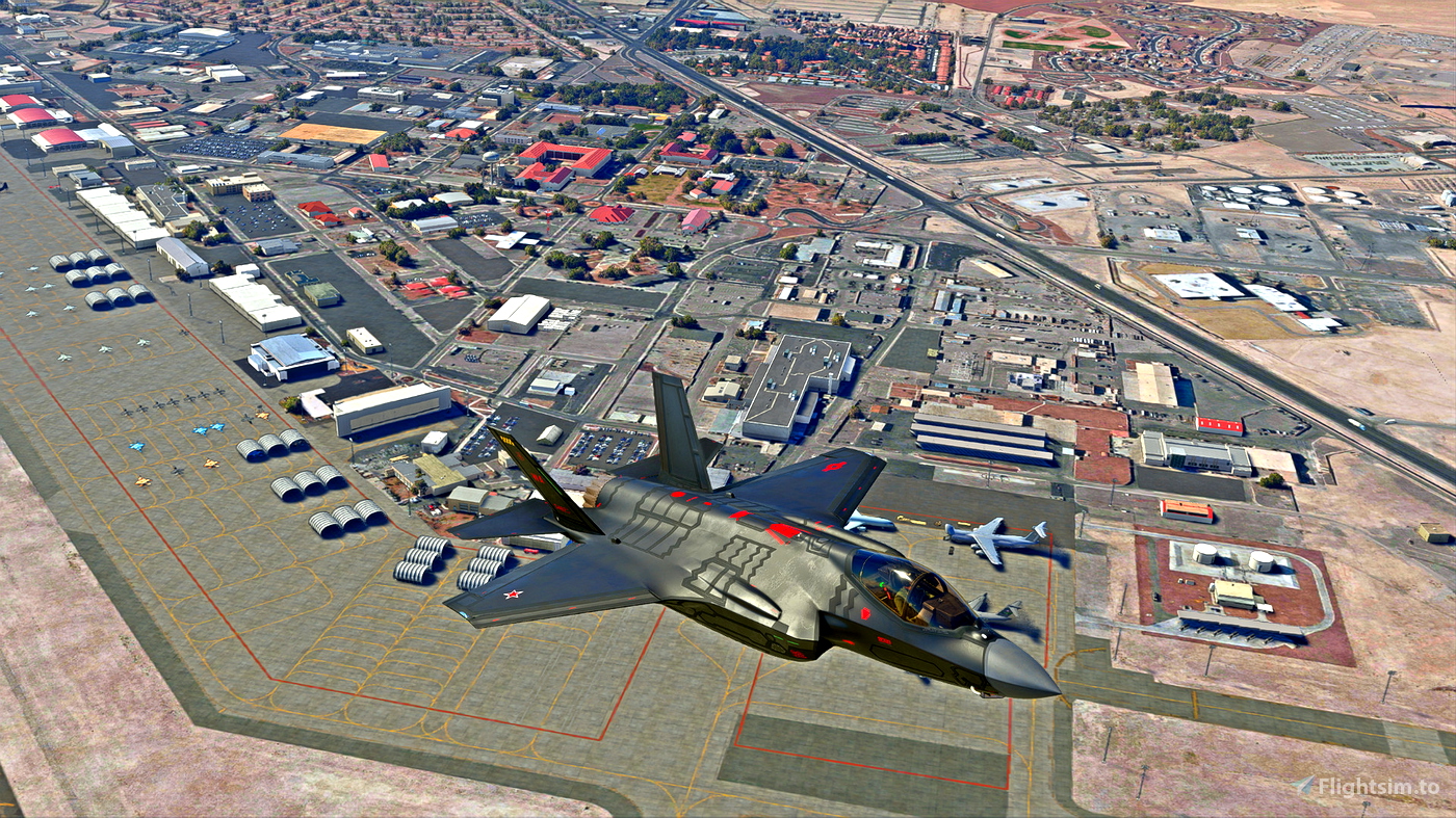 F-35A 65TH WRAITH AGRS for Microsoft Flight Simulator | MSFS