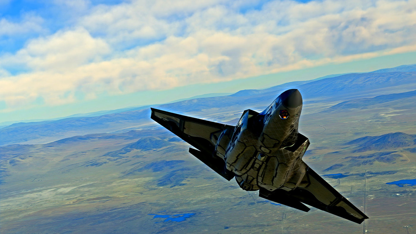 F-35C HYBRID MIRROR COAT for Microsoft Flight Simulator | MSFS