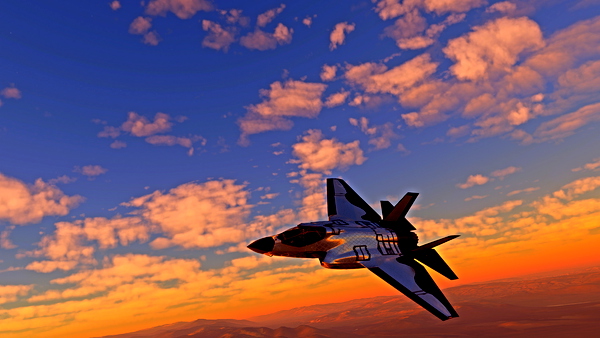 F-35C HYBRID MIRROR COAT for Microsoft Flight Simulator | MSFS