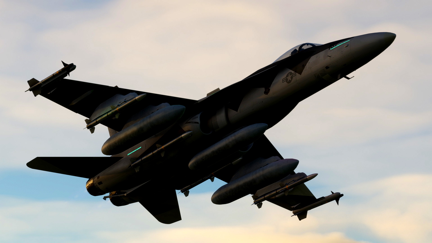 F/A-18C Legacy Hornet Ferris Theme (Fictional) (4K) voor Microsoft ...