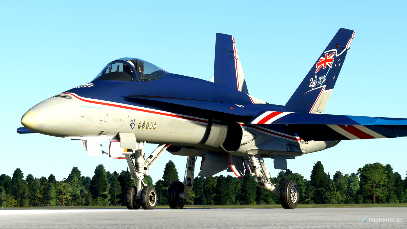 F/A-18C Legacy Hornet RAAF 20 Years of the Hornet (4K) para Microsoft ...