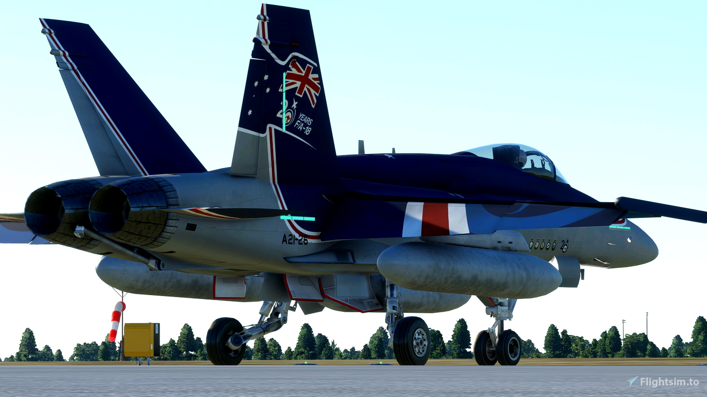 F/A-18C Legacy Hornet RAAF 20 Years of the Hornet (4K) para Microsoft ...