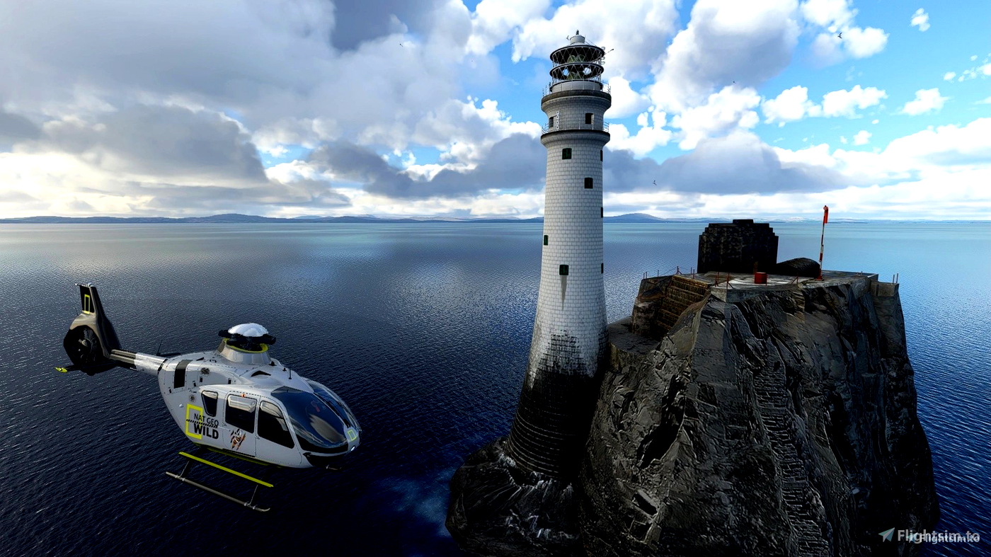 Fastnet Rock Lighthouse (Helipad) for Microsoft Flight Simulator | MSFS