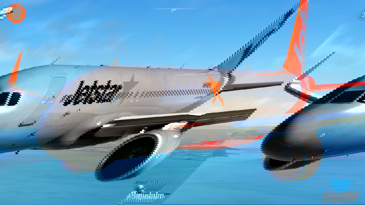 FBW A32Nx Jetstar Livery for Microsoft Flight Simulator | MSFS