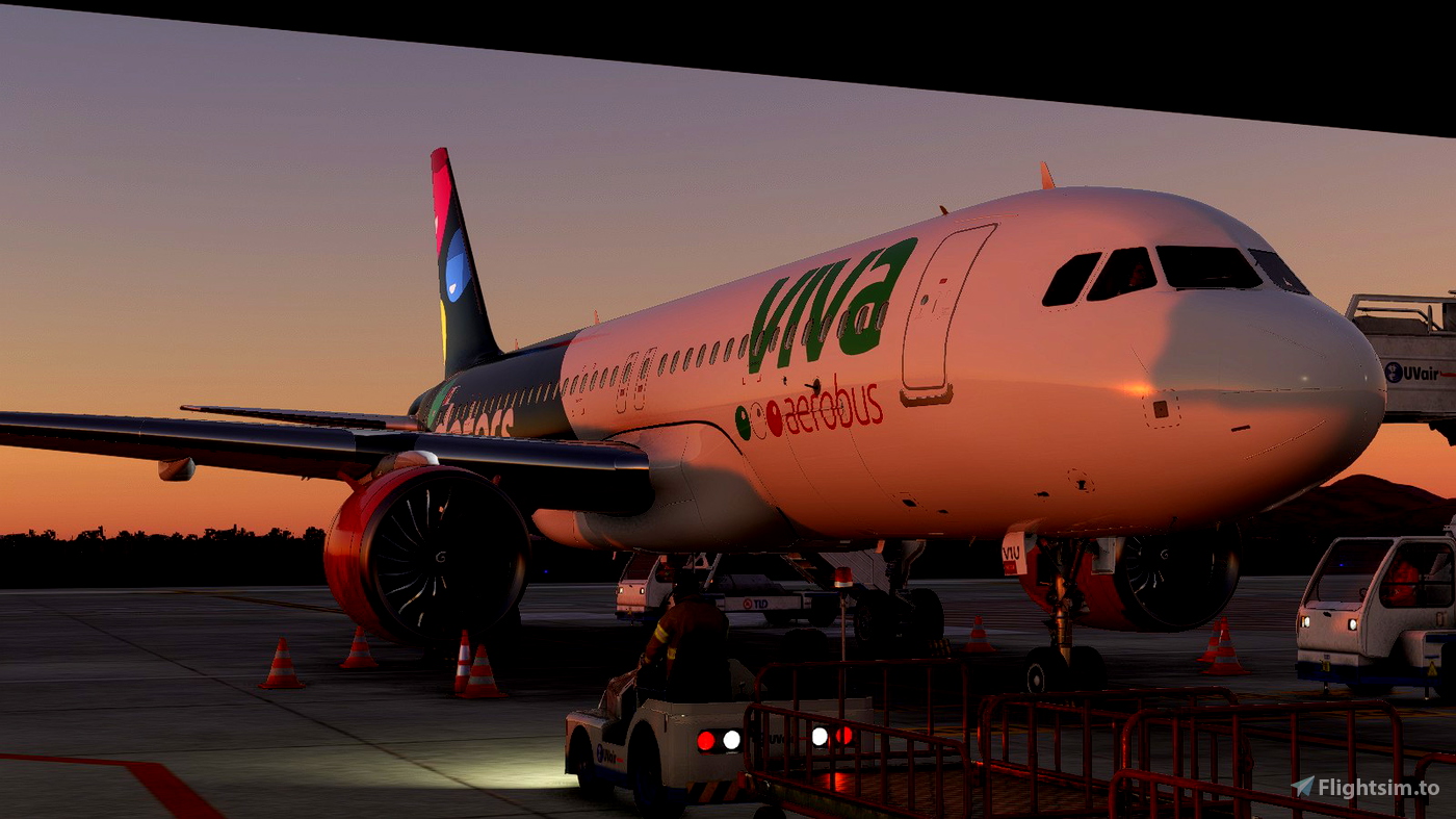 FBW A32NX Viva Aerobus (XA-VIU / Doters Livery) for Microsoft Flight ...