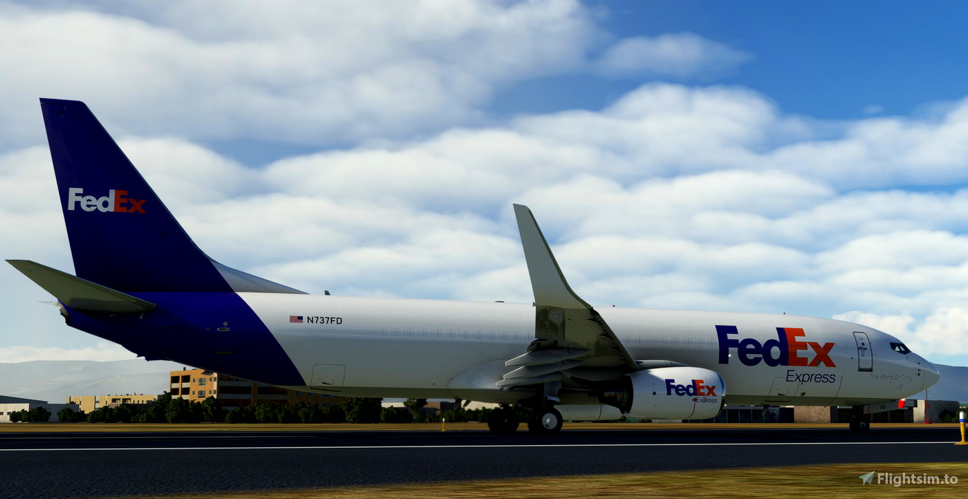FedEx / Federal Express PMDG B737-800BCF for Microsoft Flight Simulator ...