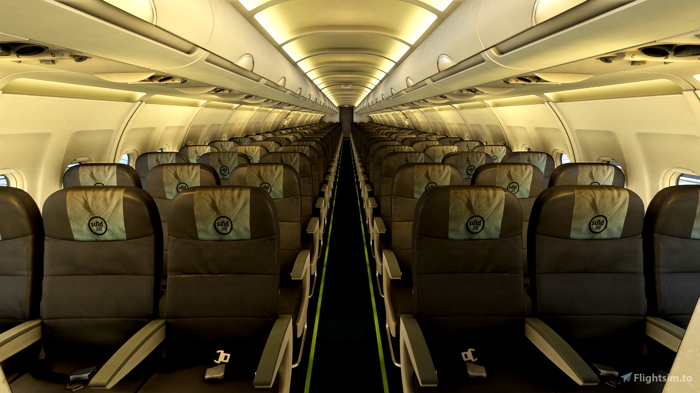 FENIX A320 | Fly Air41 (Sundair) 9A-IRM (Custom cockpit / cabin ...