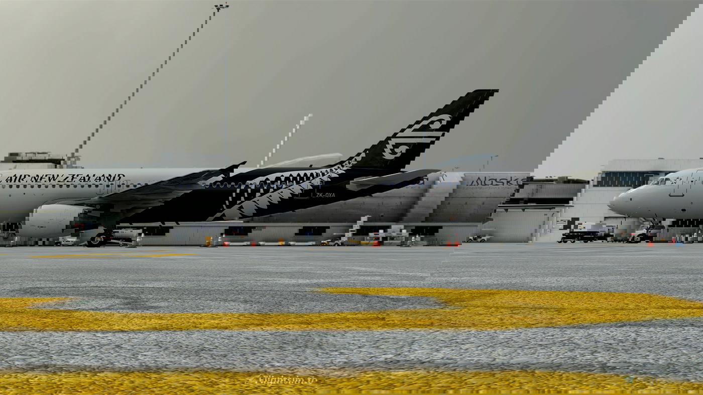 Fenix A320 Air New Zealand (ZK-OXA) 8K New Paint. for Microsoft Flight ...