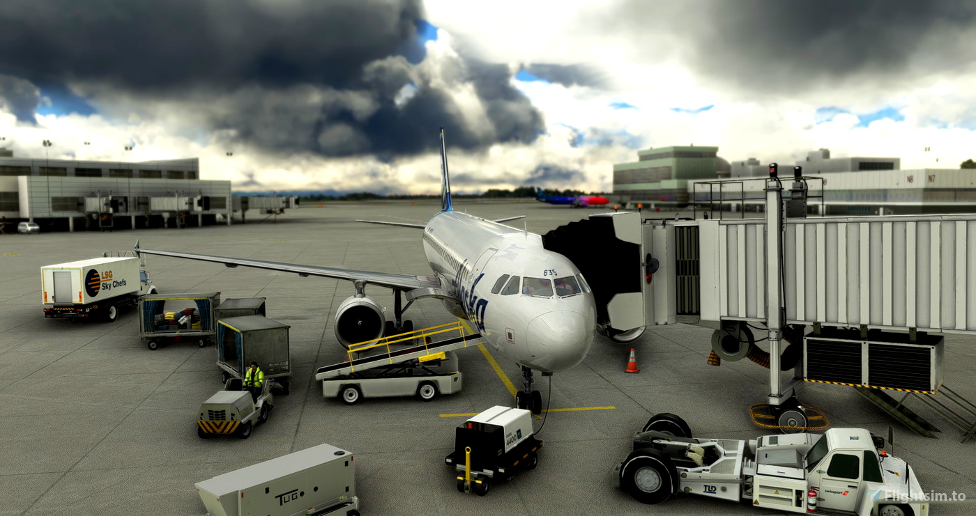 Fenix A320 Alaska Airlines 2-Pack (N629VA and N635VA) for Microsoft ...