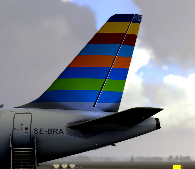 FENIX A320 FlygBRA / Braathens [4K] for Microsoft Flight Simulator | MSFS