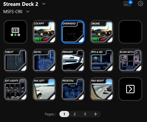 FENIX A320 ICONS for STREAMDECK (v2.0) for Microsoft Flight Simulator ...