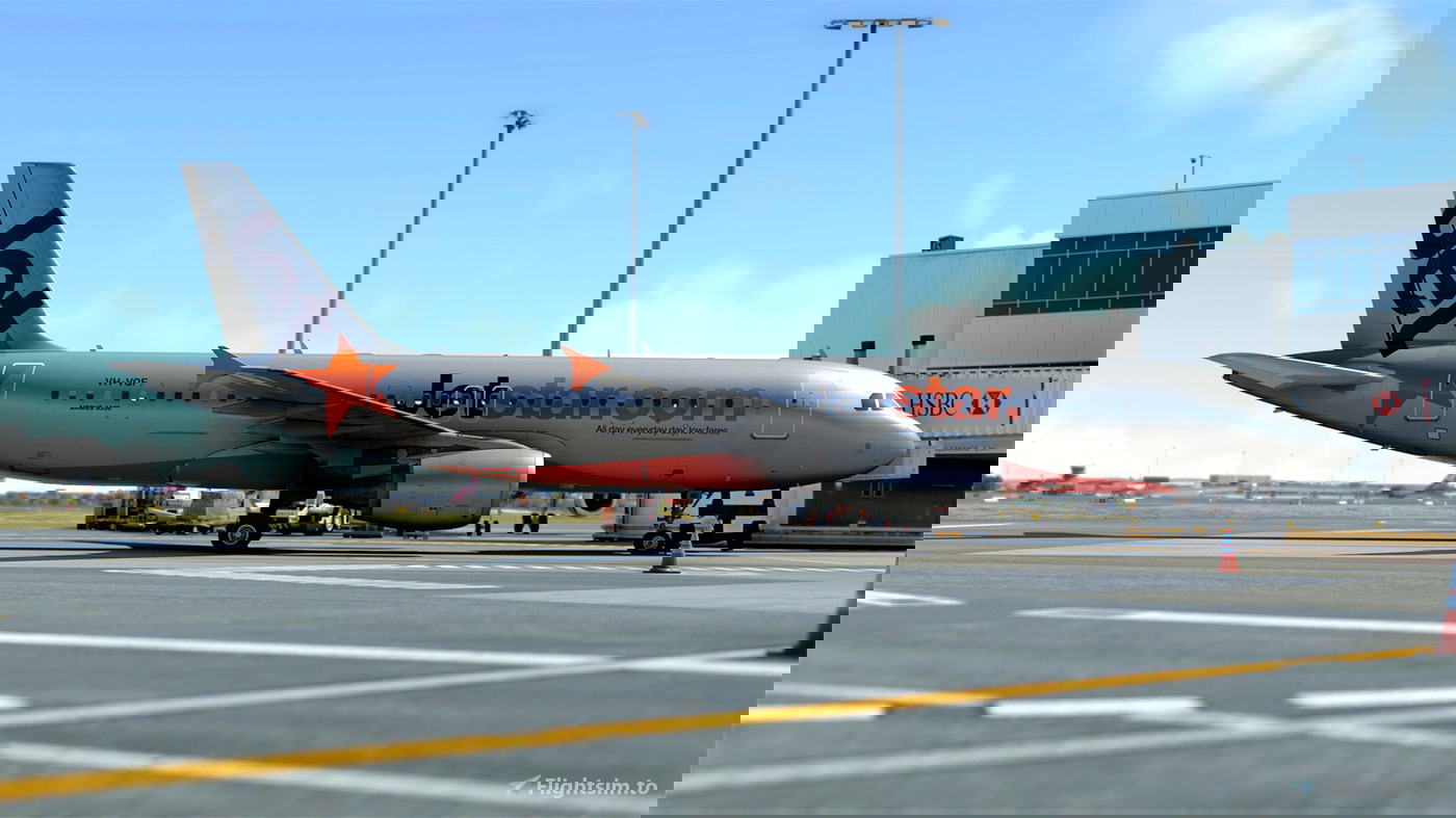 Fenix A320 JetStar Airways (Jetstar.com) VH-VQF with Cabin 8K para ...