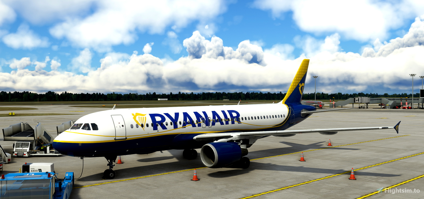 Fenix A320 Ryanair Concept Livery with new interior colours for ...
