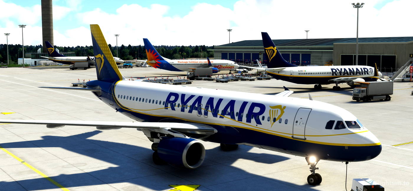 Fenix A320 Ryanair Concept Livery with new interior colours for ...