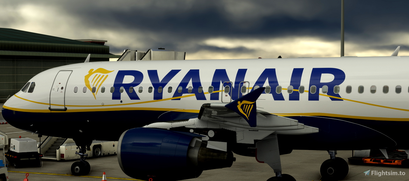 Fenix A320 Ryanair Concept Livery with new interior colours for ...