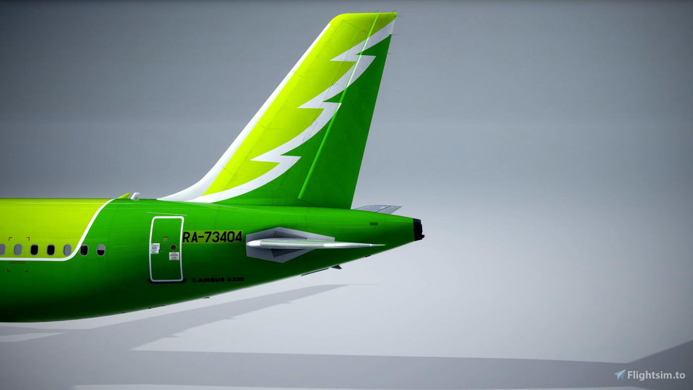 Fenix A320 | S7 Airlines (Siberian Airlines Livery) (RA-73404) 8K and 4K | With cabin for ...