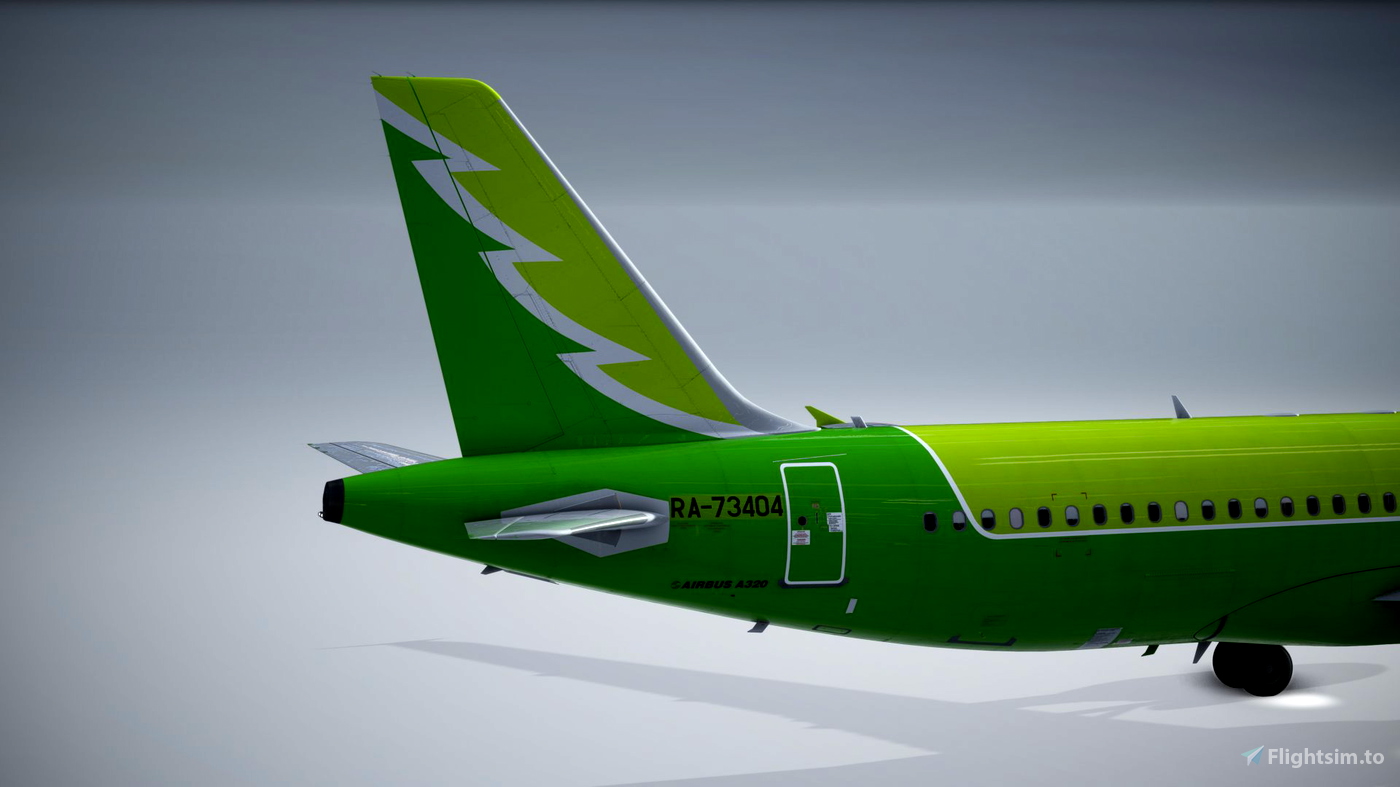 Fenix A320 | S7 Airlines (Siberian Airlines Livery) (RA-73404) 8K and 4K | With cabin for ...