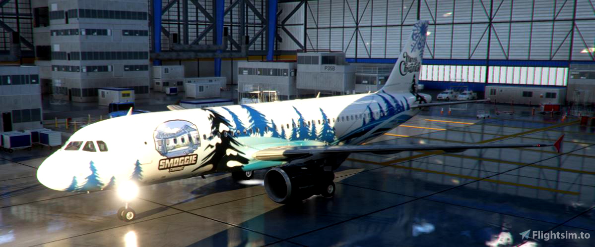 Fenix A320 Smoggie Christmas 2022 livery for Microsoft Flight Simulator ...