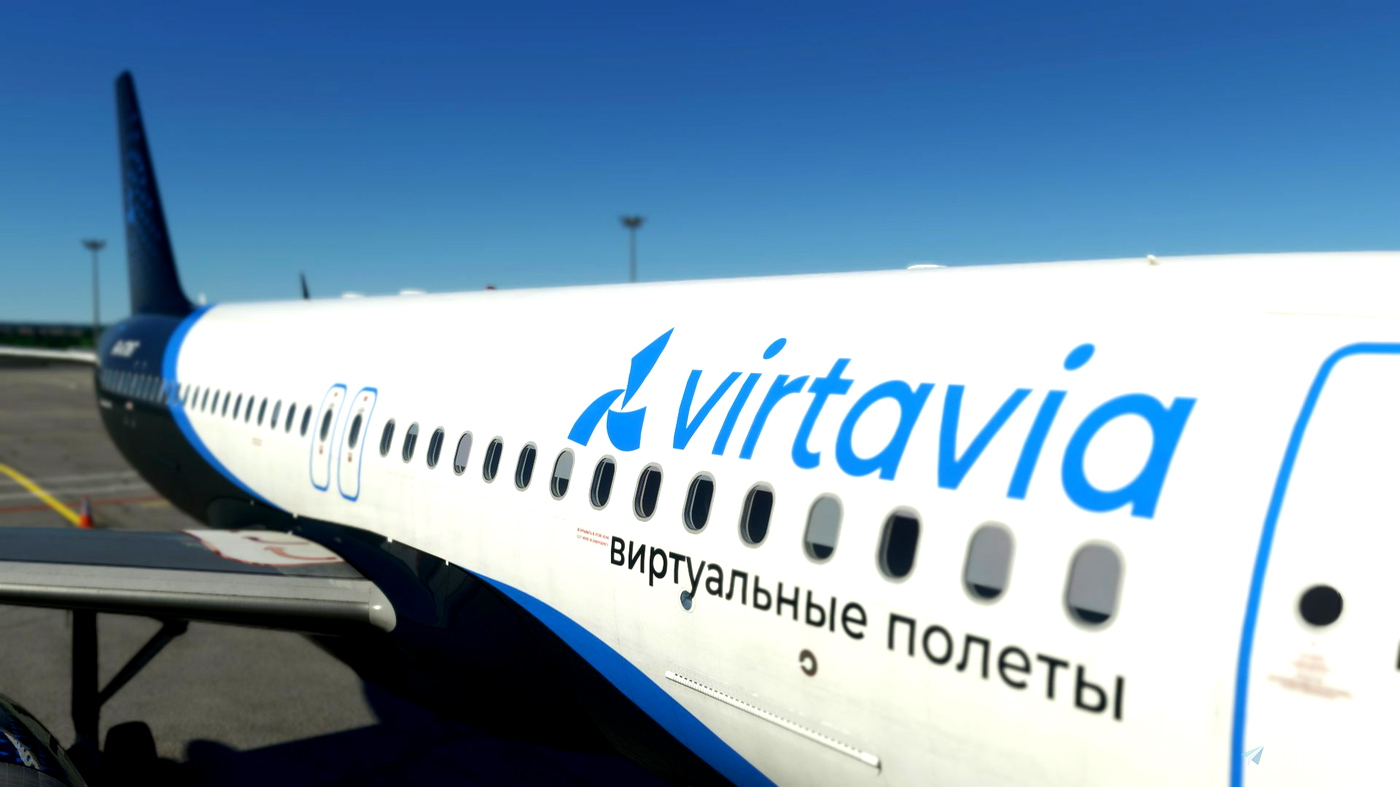 Fenix A320 Virtavia RA-67067 Livery [8k] for Microsoft Flight Simulator ...