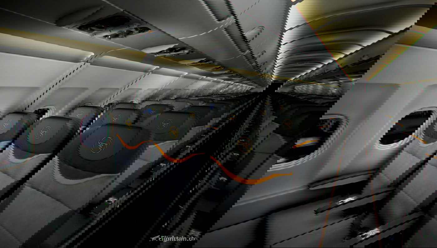 Fenix A320CEO Retro Berlin Condor (w/Cabin) Livery for Microsoft Flight ...