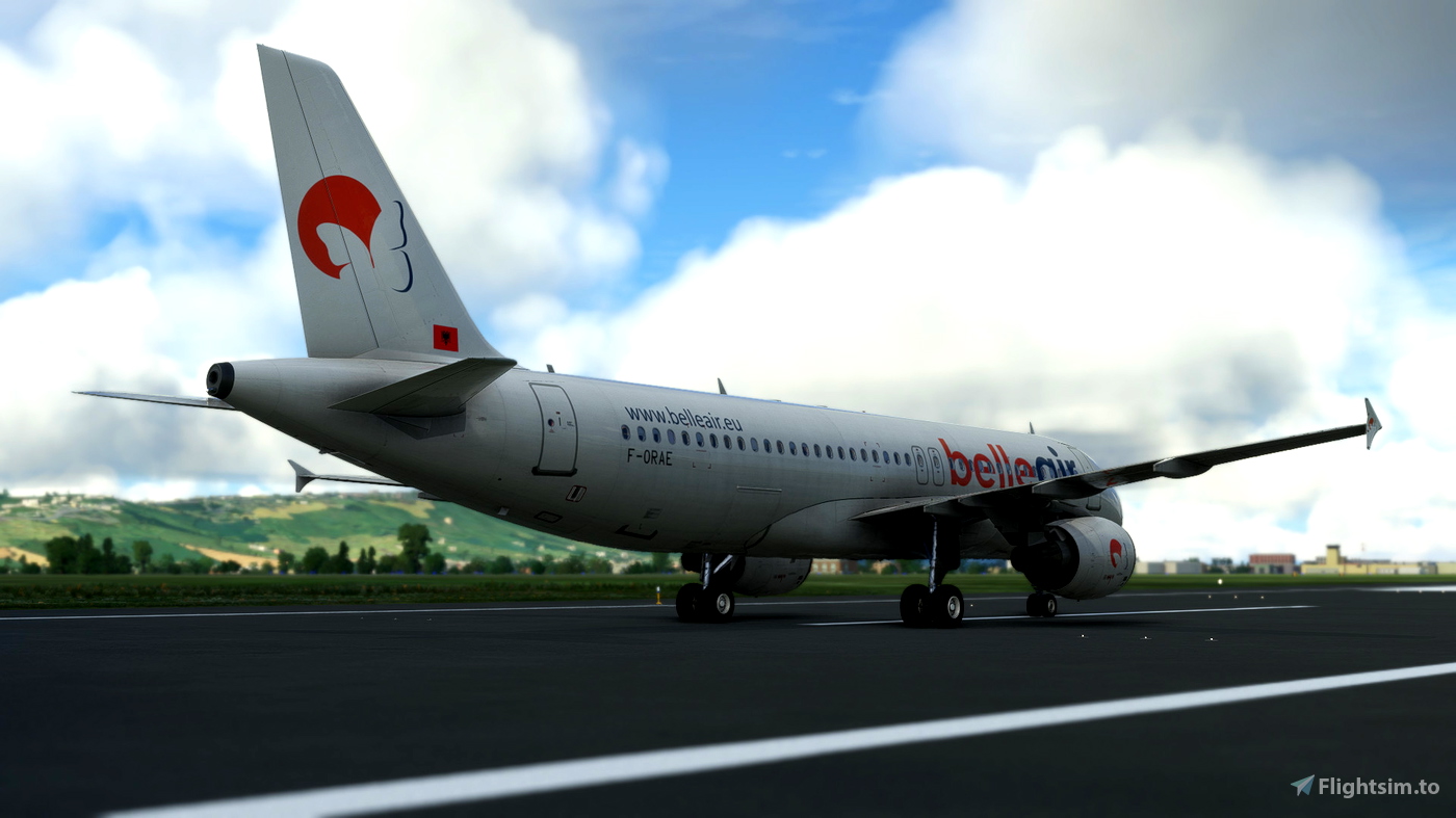 Fenix Airbus A320 Belle Air | 4K pour Microsoft Flight Simulator | MSFS