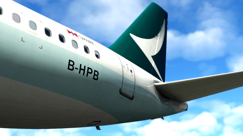 Fenix Cathay Pacific B-HPB 8K & 4K for Microsoft Flight Simulator | MSFS