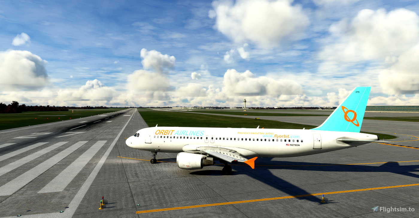 Fenix Sim A320 - Orbit Airlines - N275OA - 8K for Microsoft Flight ...