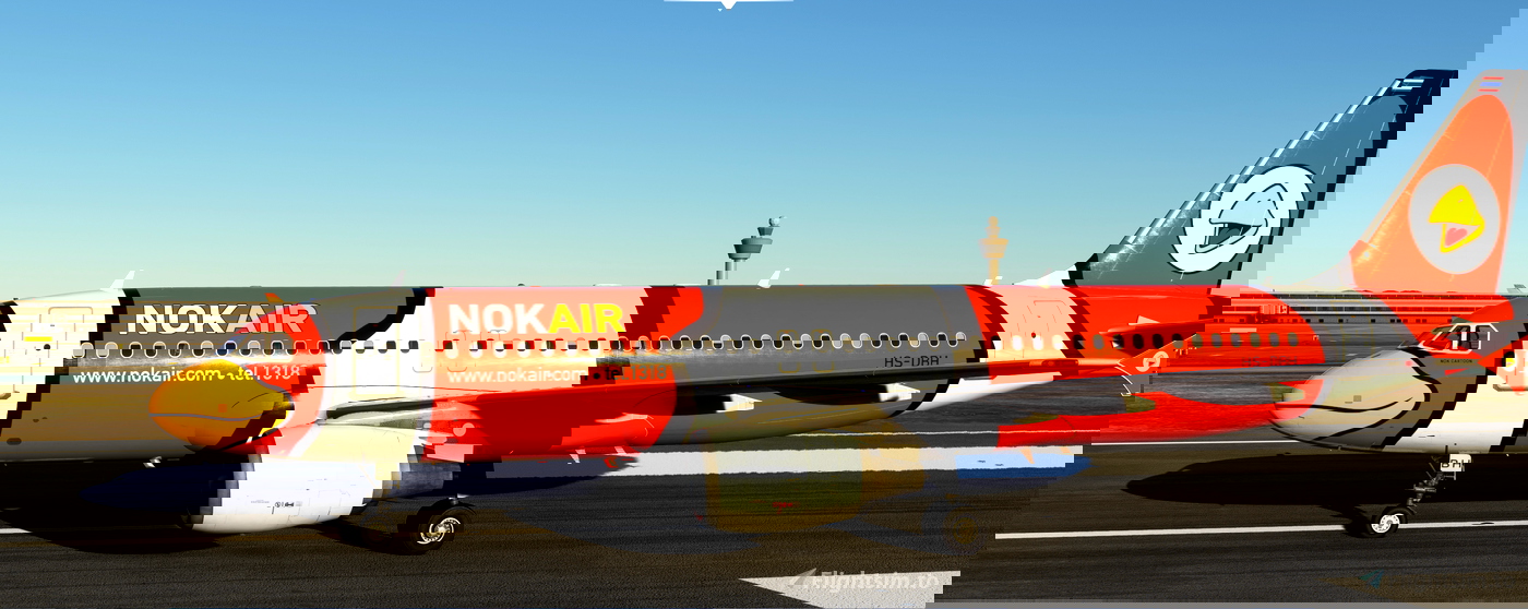 【FenixA320】NOK AIR HS-DBH 【8k】 pour Microsoft Flight Simulator | MSFS