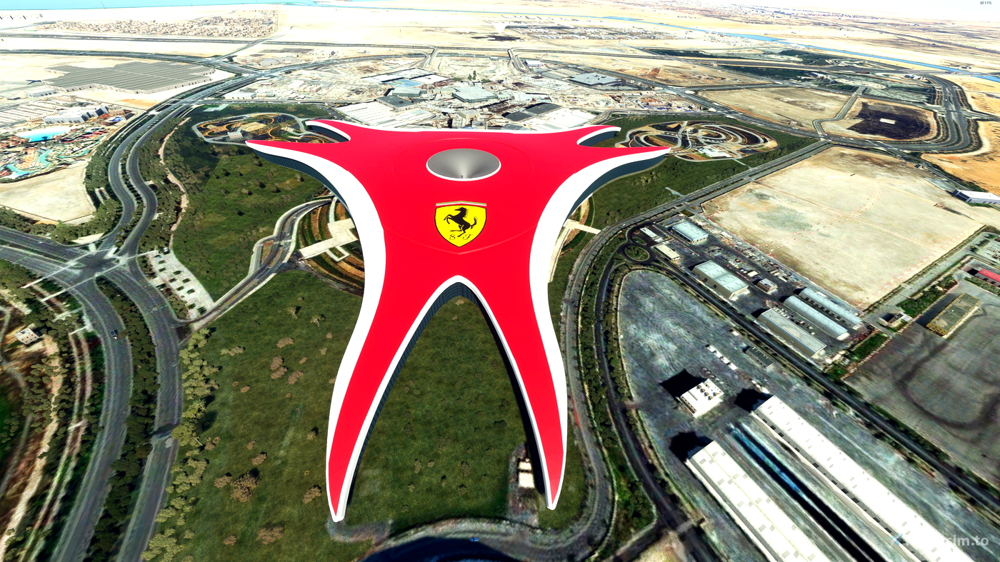 Ferrari World Abu Dhabi for Microsoft Flight Simulator | MSFS