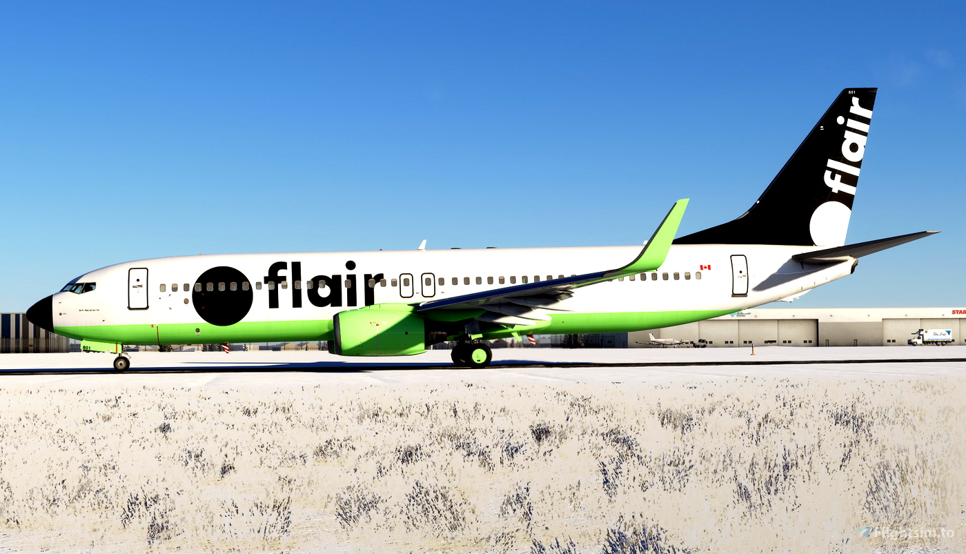 Flair Airlines C-FFLA - PMDG 737-800 for Microsoft Flight Simulator | MSFS