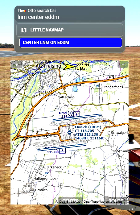 Flow Pro Widget: Little NavMap for Microsoft Flight Simulator | MSFS