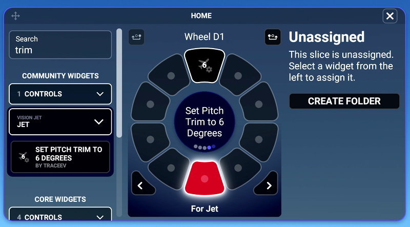 Flow Set Pitch Trim for SF50 Vision Jet for Microsoft Flight Simulator ...