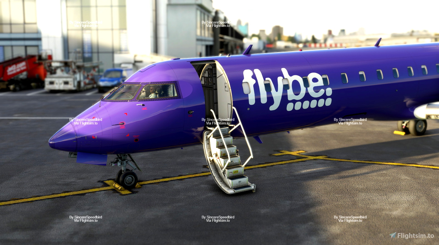Flybe Purple | Aerosoft CRJ 700 [Fictional] for Microsoft Flight ...